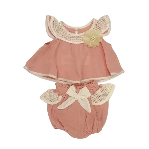 Komplet za bebe 4730, Roze