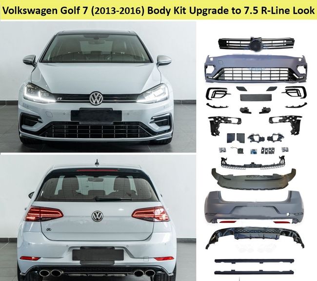 Body kit Golf 7 za Volkswagen 7,5 na 7,5R 13-16