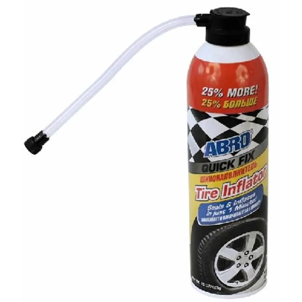 Abro Sprej za brzo punjenje guma Quick Fix Tyre Inflator, 425 g