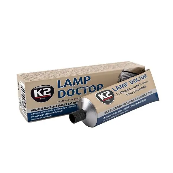 K2 Pasta za poliranje farova lamp doctor, 60g