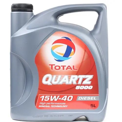 TOTAL Ulje za dizel motore Q5000D, 15W-40, 5l