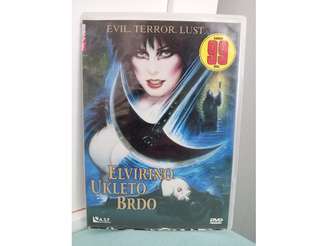 DVD Elvirino ukleto brdo