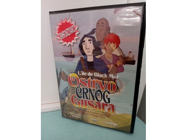 DVD Ostrvo crnog gusara