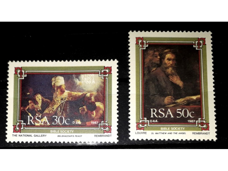 RSA 1987 Luvr MNH