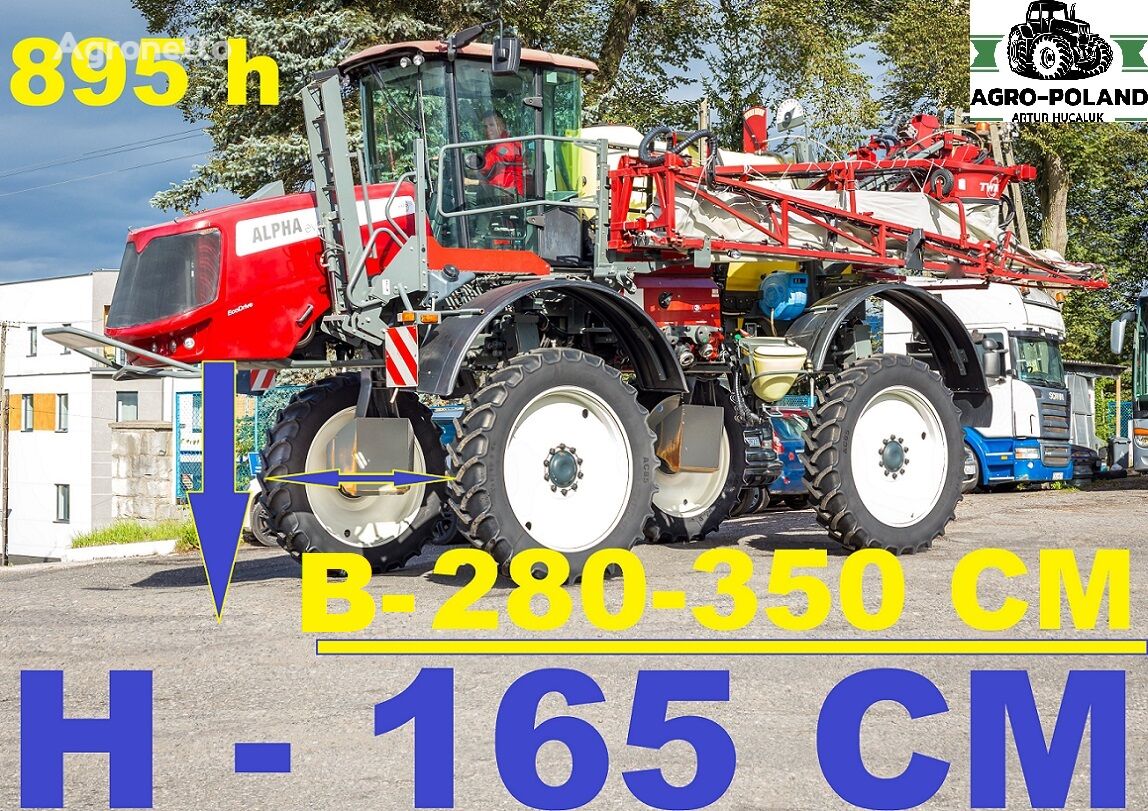 Hardi 4100 EVO - 165 CM - 24 M - 895 h - 2016 ROK - B - 280-350 CM samohodna prskalica