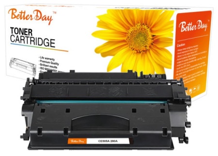 BetterDay CE505A/CF280A Toner zam. kaseta za HP 2.7k