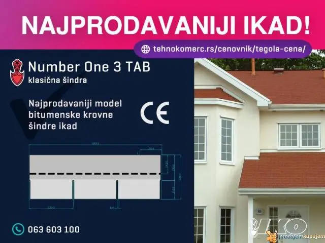 Tegola Number One® 3T