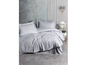 L`ESSENTIEL MAISON Satenska posteljina (200x220) Stripe Grey