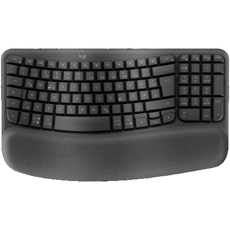 Logitech Wave Bluetooth ergonomic keyboard - GRAPHITE - US ( 920-012334 )