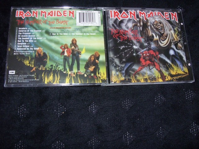 Iron Maiden – The Number Of The Beast CD EMI EU 1998.