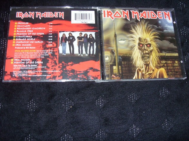 Iron Maiden – Iron Maiden CD Raw Power UK 1998. Enhance