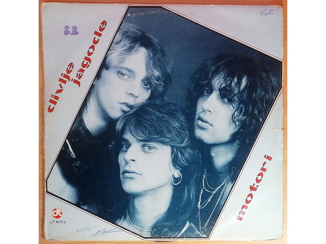 LP DIVLJE JAGODE - Motori (1982) 1. pressing, G+