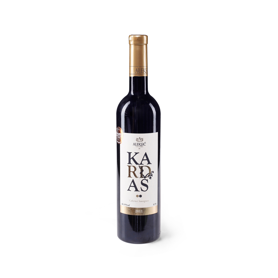 Vino crv.Kardas Vinarija Aleksic 0.75l