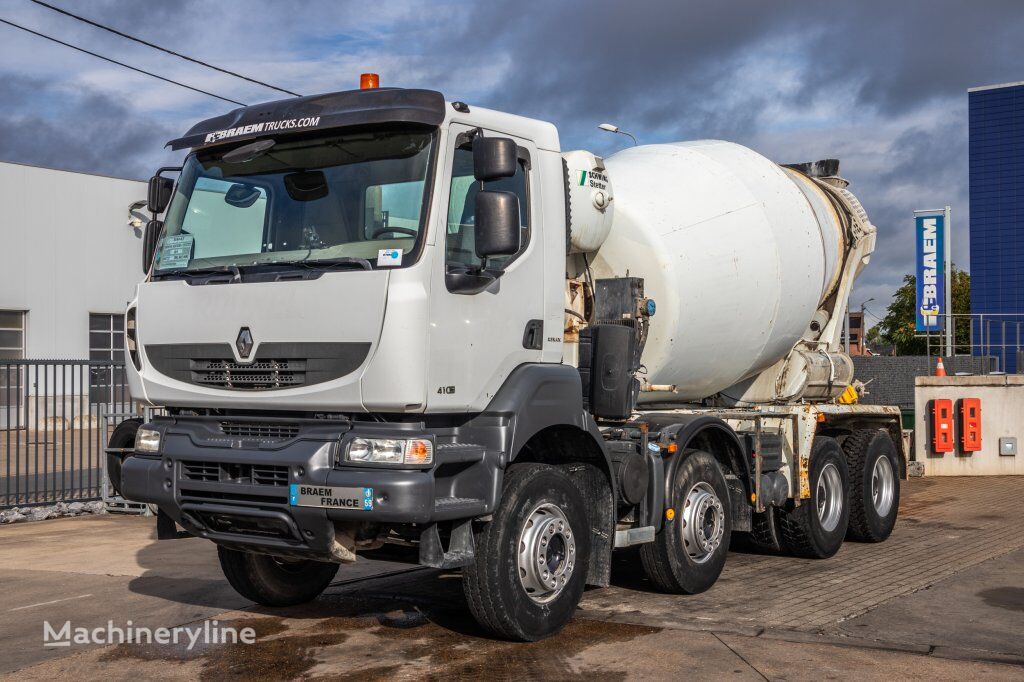 Renault KERAX 410DXI+MANUAL+STETTER kamion s mešalicom za beton