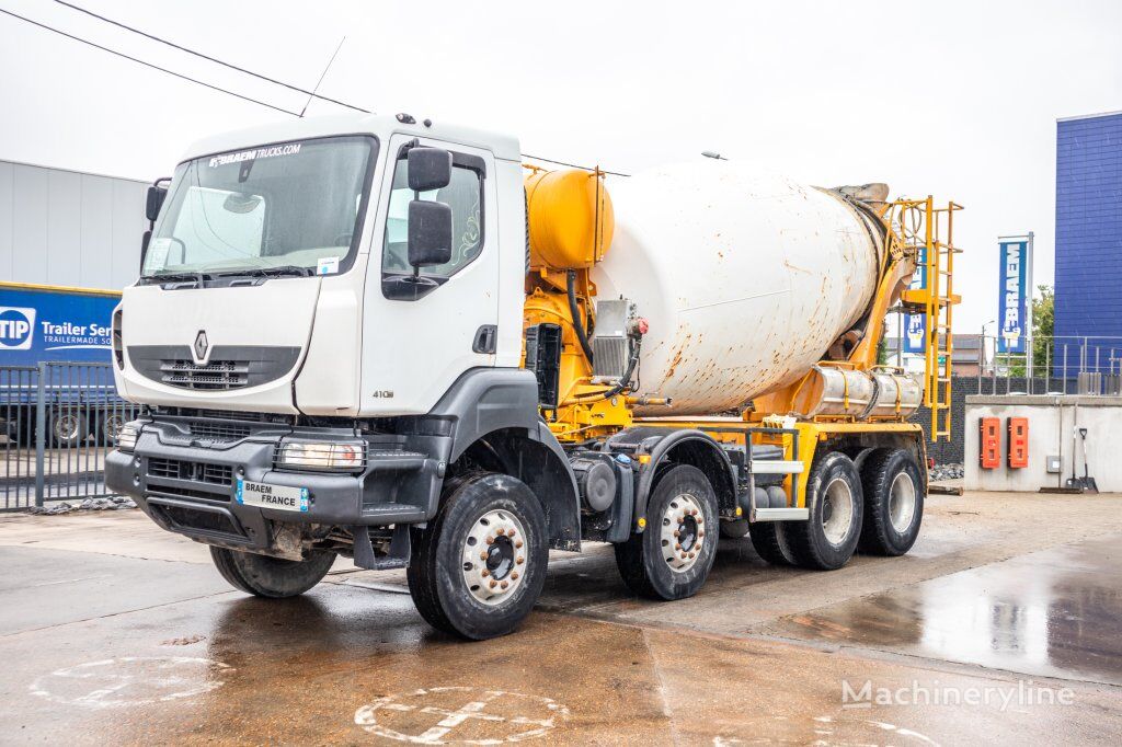 Renault KERAX 410DXI+MANUAL+STETTER kamion s mešalicom za beton