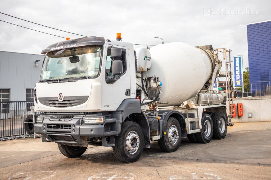 Renault KERAX 370DXI+MANUAL+STETTER kamion s mešalicom za beton