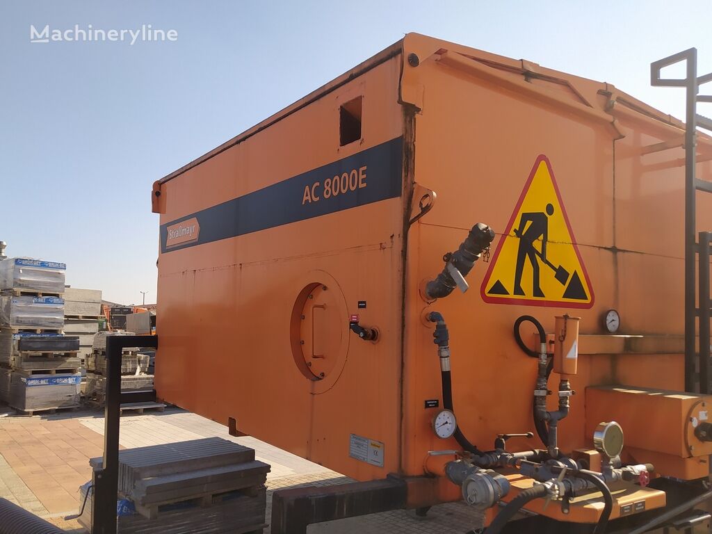 Novi Strassmayr AC 8000E termo bunker za asfalt