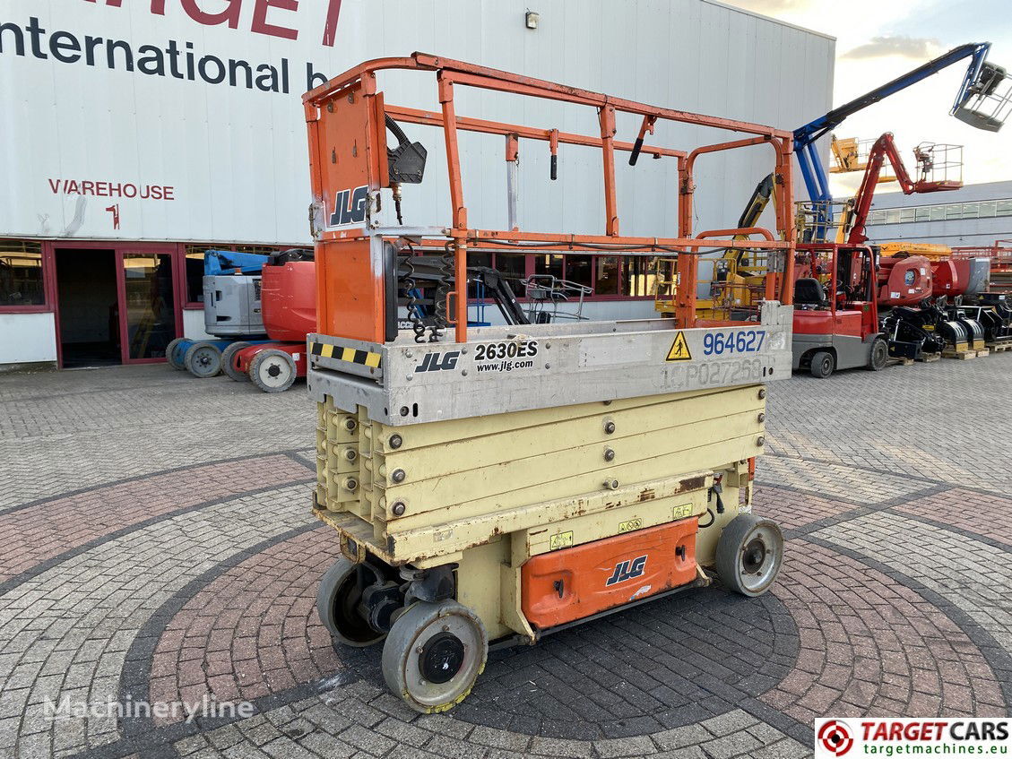 JLG 2630ES ELECTRIC SCISSOR WORKLIFT 977CM 2013 498HRS B200012890 makazasta platforma