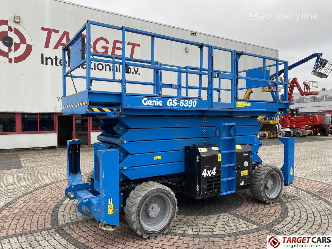 Genie GS5390 RT SCISSOR GS-5390 4x4 LIFT LPG WORK LIFT 1815CM GS90F-54 makazasta platforma