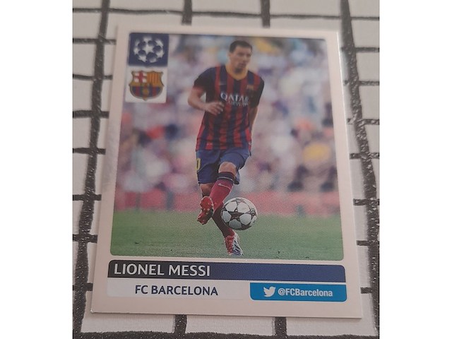 Messi, Liga Šampiona 2013/14, #301, Panini