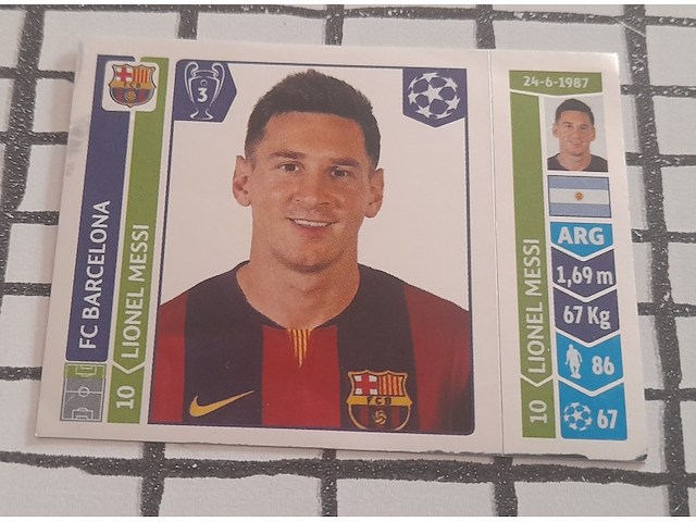 Messi, Liga Šampiona 2014/15, #426, Panini