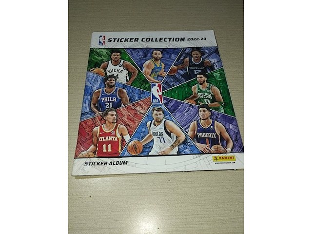 NBA Panini PRAZAN album 2022-2023 godina