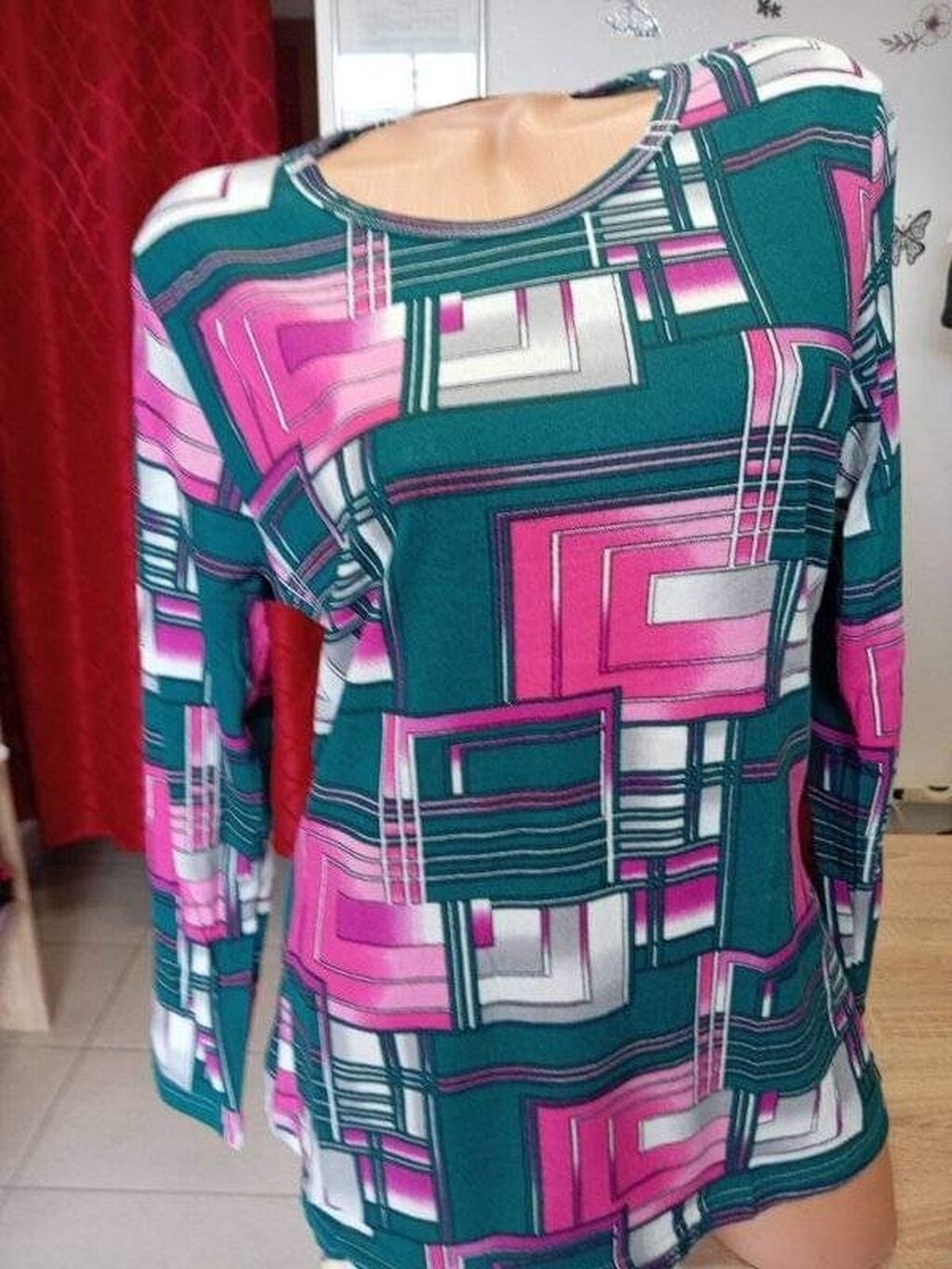 Ženske majice pamuk elastin vel. L. Xl. 2xl. 3xl. 4xl cena 499din