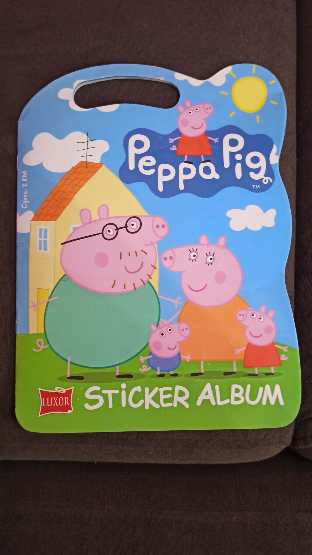 Peppa Pig album samolepljivih sličica, očuvan Zalepljenih sličica 31