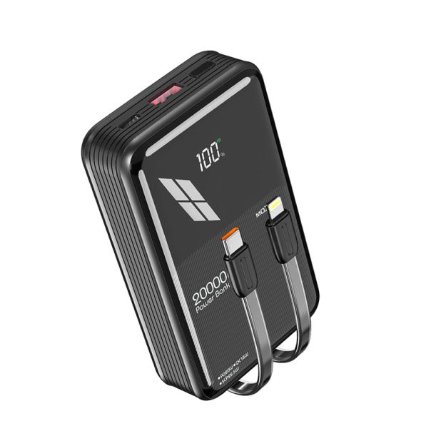 MOXOM Power bank 20000mAh 2.4A MX-PB154, crna