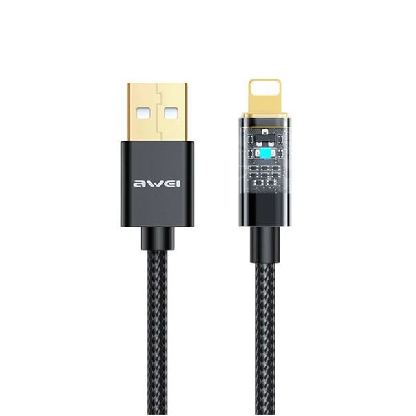 AWEI Kabl CL-139L USB-A na iPhone, crna