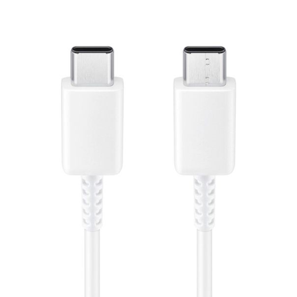 SAMSUNG USB Kabl Type C na Type C, 5A, 1m, bela