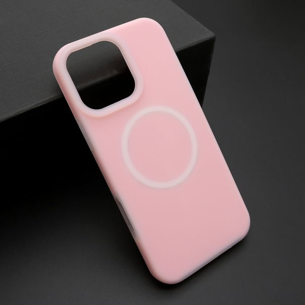 Maska Pastel color Magsafe za iPhone 16 Pro Max, roze