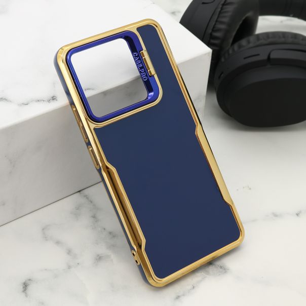 Maska Gold luxe za Xiaomi Redmi Note 13 4G, plava