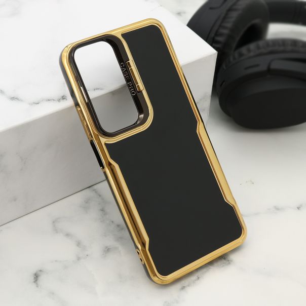 Maska Gold luxe za Honor X7b, crna