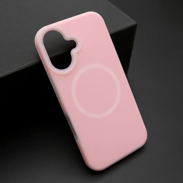 Maska Pastel color Magsafe za iPhone 16, roze