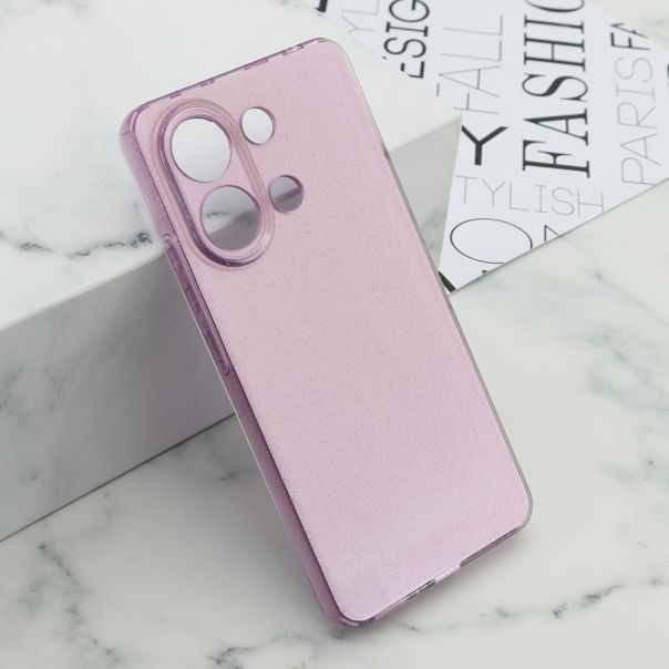 Maska Glow shining za Xiaomi Redmi Note 13 4G, roze