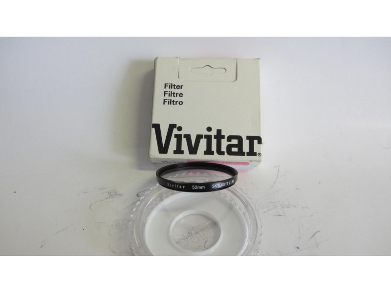 Filter VIVITAR 52 mm Skylight (1A)