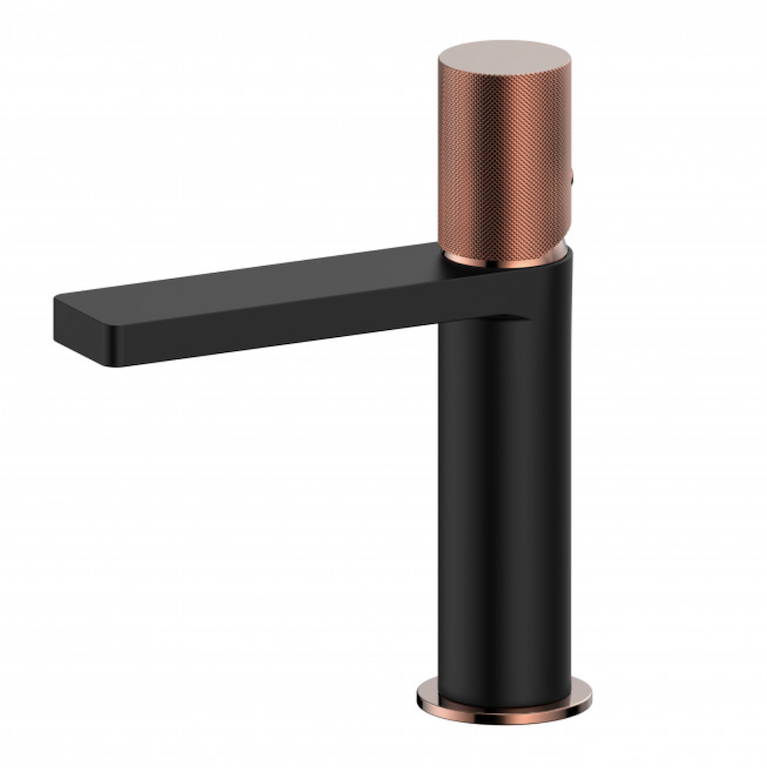 Copen NOOK slavina lavabo Rose Gold Black 102 GRIP