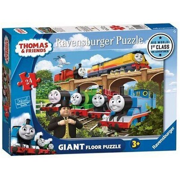 Ravensburger puzzle - Velika podna puzla Thomas & Friends - 24 dela