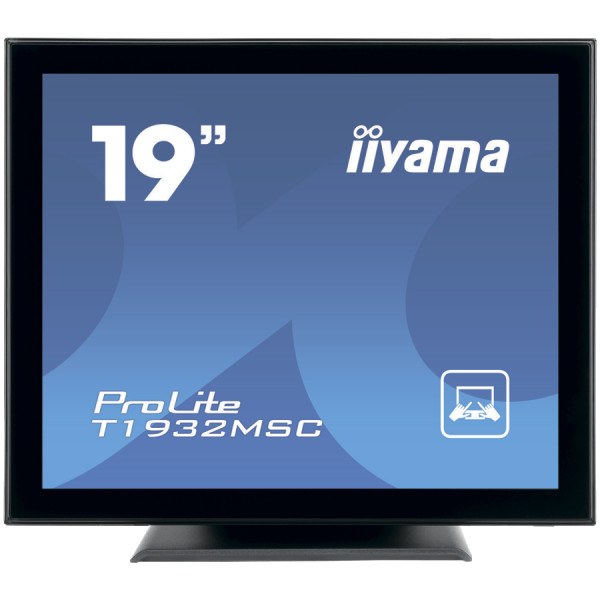 IIYAMA Monitor LED T1932MSC-B1S 19 10pt IPS TOUCH 1280 x 1024 14ms 250 cdm˛ projective capacitive IP54 VGA HDMI DP ( T1932MSC-B1S )