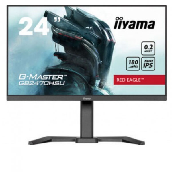 IIYAMA 24'' WHITE Fast IPS Gaming, G-Master Red Eagle, FreeSync Premium, 1920x1080@180Hz, 300cdm