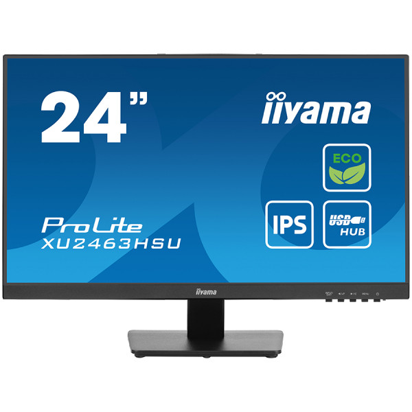 IIYAMA ProLite XU2463HSU-B1 - LED monitor24'' (23.8'' viewable) 1920 x 1080 Full HD (1080p) @ 100 Hz IPS 250