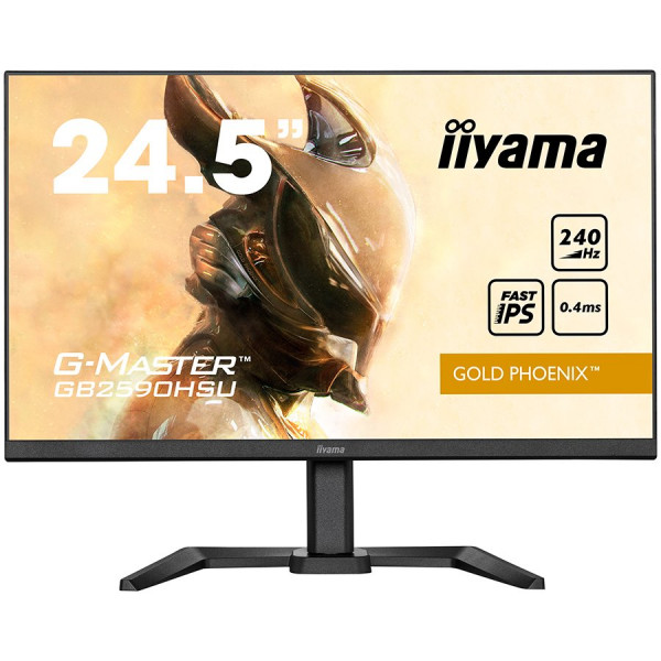 IIYAMA Monitor LED GB2590HSU-B5 GAMING 25inch 240Hz IPS 1920 x 1080 400cd 0.4ms HDMI DP USB Full ERGO ( GB2590HSU-B5 )