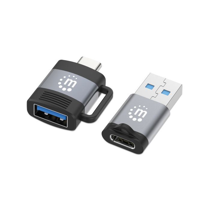 Adapter Manhattan 356329 USB 3.0 - USB-C M/F - F/M set 2 adaptera