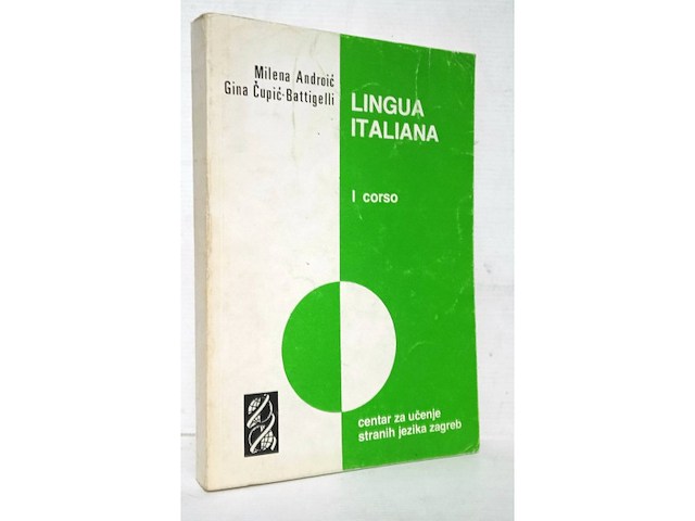 Lingua italiana I corso, Milena Androić Gina Čupić