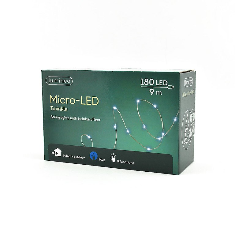 Svetiljke 180 LED – 9m