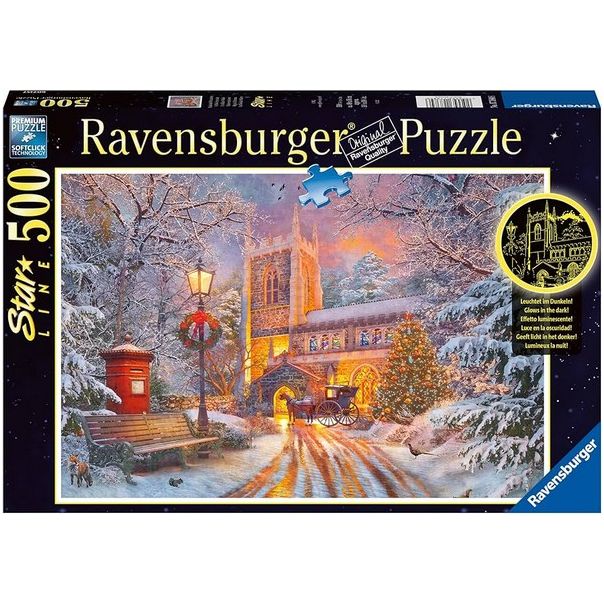 Ravensburger puzzle - Zimska noć - 500 delova