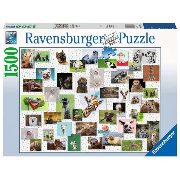 Ravensburger puzzle - Životinje - 1.500 delova