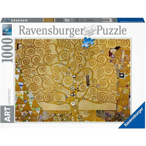 Ravensburger puzzle - Klimt 'Drvo zivota' - 1.000 delova