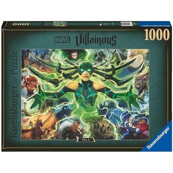 Ravensburger puzzle - Villainous Hela - 1.000 delova